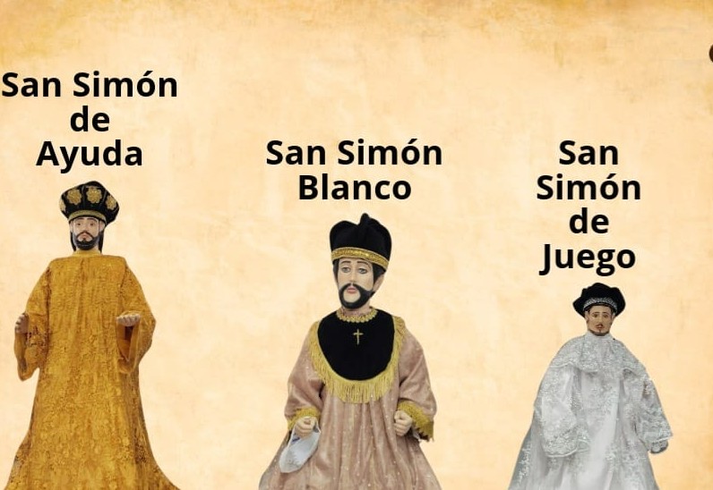 Cultura | La tríada de San Simón: Mezcla de fe y tradición en un ...